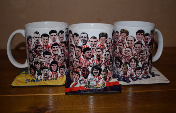 SAFC Caricature Collage mug - all proceeds to SUNDERLAND COMMUNITY SOU ...